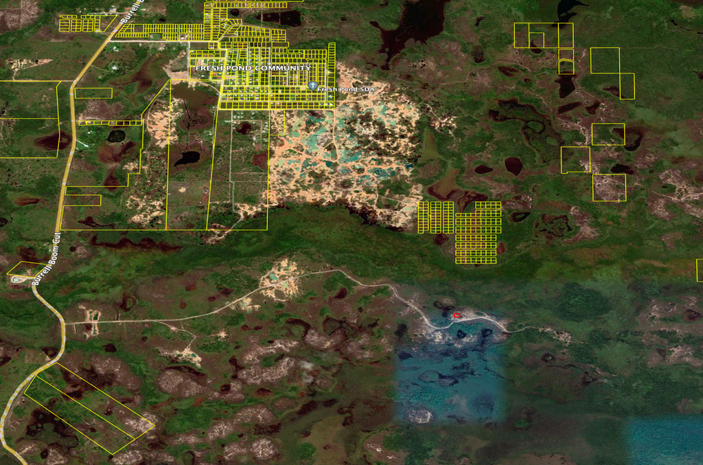 842.865 SQ METERS OF LAND SOUTH OF BURREL BOOM VILLAGE AND EAST OF THE ...